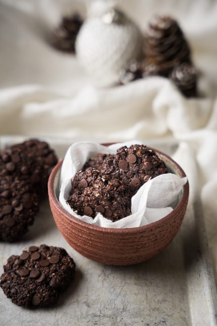 Cookies avena, cacao e cocco | La tarte maison